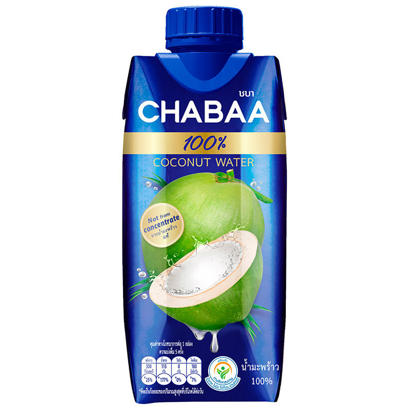 Chabaa 100% Coconut Water - 310ml – BOONCHOO.com