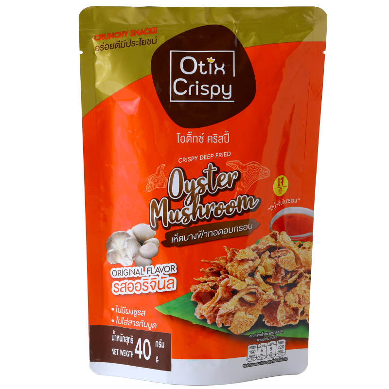 Otix Crispy Oyster Mushroom - Original Flavor, 40g – BOONCHOO.com